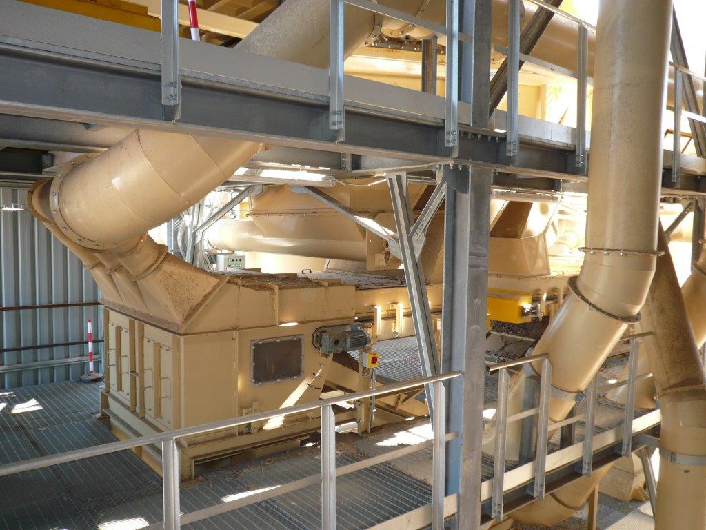 Macchina Kinetic separator